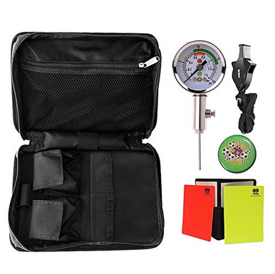 Professional Soccer Referee Accessory Bag Kit Football Soccer Coach Ref ...