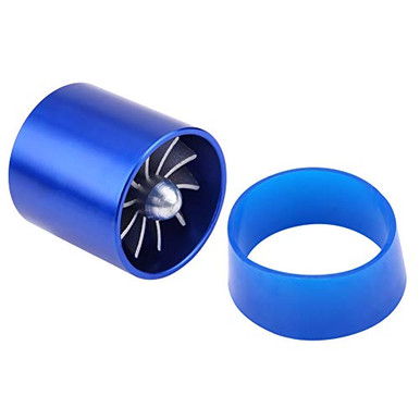 Air Intake 55mm Car Turbonator Single Fan Turbine Super Charger Gas ...