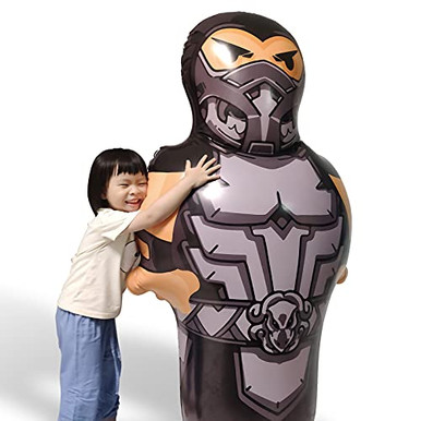 Inflatable Punching Bag with Stand Big Size 56 Inches for Kis and ...