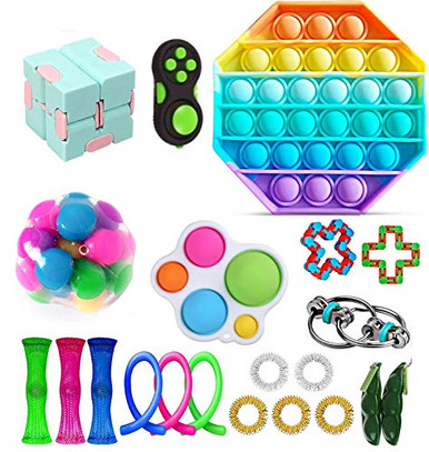 Finger Sensory Fidget Toy Sets Stress Relief and Anti-Anxiety Toys ...