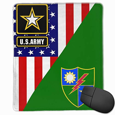 Us Army Star with 75th Ranger Regiment Army Veteran 18x22cm Non-Slip ...