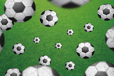 Baocicco 7x5ft Soccer Stadium Backdrop Green Grass Lawn Soccer ...