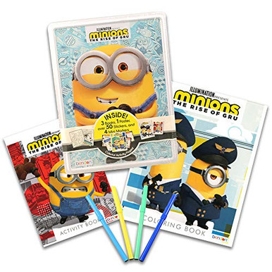 Minions Arts and Crafts Bundle - 50 plus Pc Minions Coloring and ...