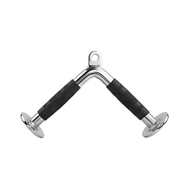 Febos V Shaped Pull Down Bar Attachment Double D Handle Pull Down Cable ...