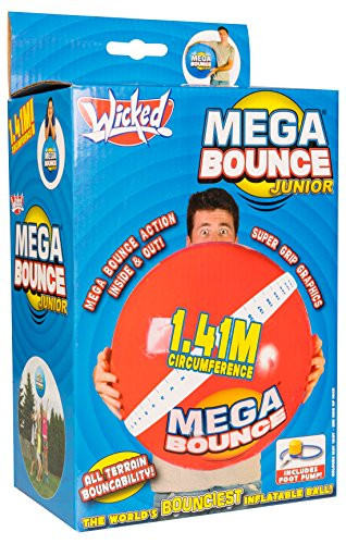 Wicked Mega Bounce Junior - The World's Bounciest Inflatable Ball Large ...