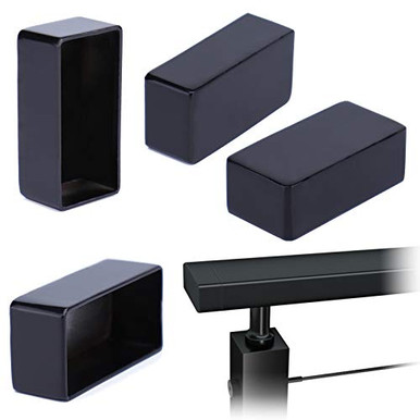 Muzata Deck Stair Railing Handrail Fitting Black Color Stainless Steel ...