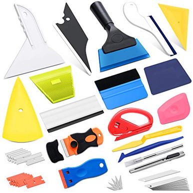 REEVAA Window Tint Tools Kit Car Vinyl Wrap Tool Tint Film Install ...