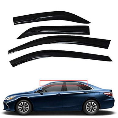 munirater Side Window Visor Vent Rain Guard Deflector Replacement for ...
