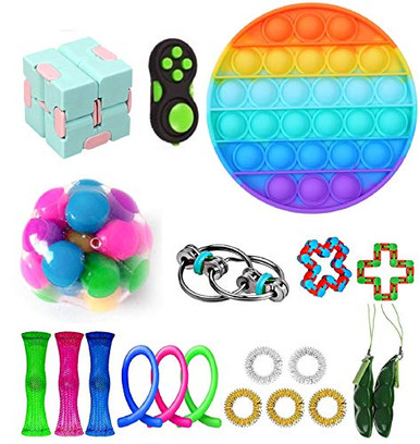 Sensory Fidget Toys Set Cheap Fidget Toy Pack Fidget Set with Stress ...