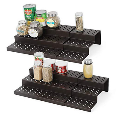 NEX 3 Tier Expandable Kitchen Storage Organization Metal Cabinet ...