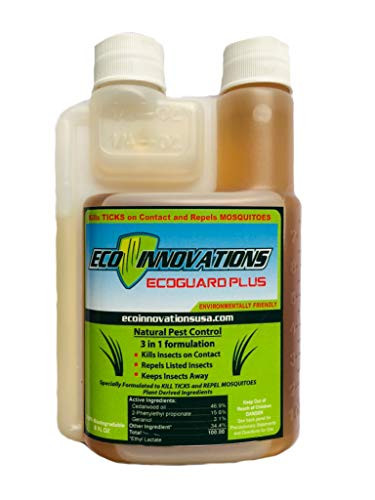EcoGuard Plus 8 oz All Natural Tick and Mosquito Control Kid Safe Pet ...