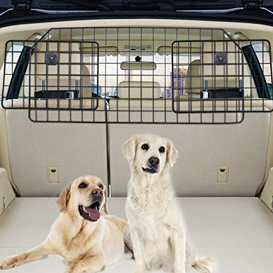 Vetoos Dog Car Barrier for SUV Vehicles Pet Divider Gate for Trunk ...