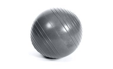 Balanced Body Ribbed Inflatable Ball Pilates Exercise Sphere for Core ...