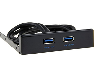 Excelity® 2 Ports USB 3.0 Front Panel Floppy Disk Bay 20 Pin Hub ...
