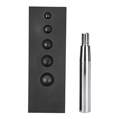 Glass Marble Ball Graphite Mold 4 in 1 Graphite Ball Mold for Melting ...