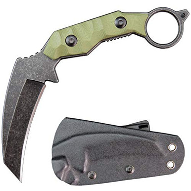 Ccanku C1693 Fixed Blade Tactical Knives Knife D2 Blade Steel and G10 ...