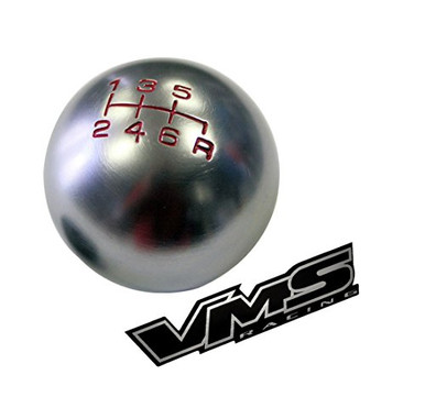 VMS RACING 10x1.25mm Thread 6 Speed JDM Round Ball Shift Knob in ...