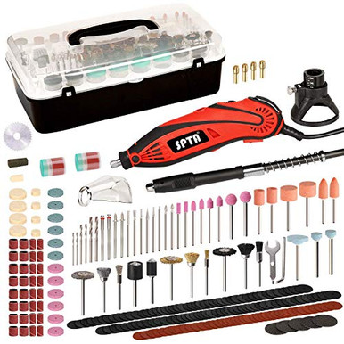Rotary Tool SPTA Rotary Tool Kit 1.3 amp 10000-32000RPM 6 Variable ...