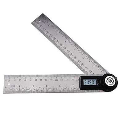 200mm 2-in-1 Digital Angle Ruler Finder Meter Protractor Inclinometer ...