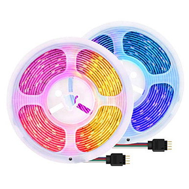 LED Strip Lights32.8ft RGB LED Light Strip 5050 Smart Color Changing ...