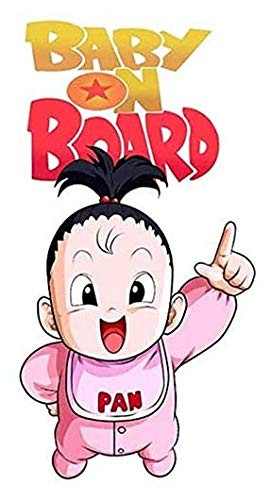 Baby On Board Goku Sign Car Locker Baby Dragon Ball Anime - Sticker ...
