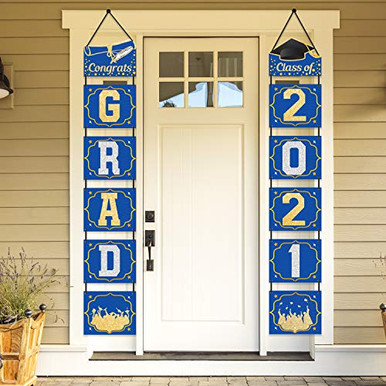 2021 Graduation Porch Sign - Class of 2021 Grad Banner - Graduation ...