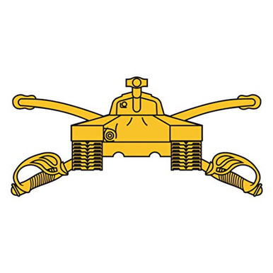 US Army - Armor Branch Emblem - 3.5 Inch Wide Full Color Decal ...