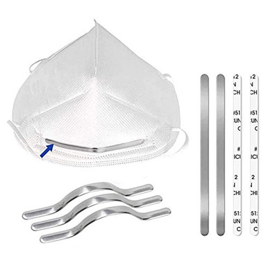 Nose Bridge for Mask- Aluminum Strips Nose Wire- Adhesive Aluminum Flat ...