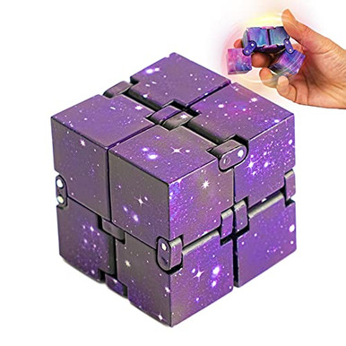 wellin international Galaxy Infinity Cube Square Fidget Toys Blocks ...