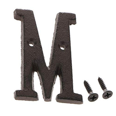 Iron House Numbers and Letters- Vintage Cast Iron Home Address Number ...
