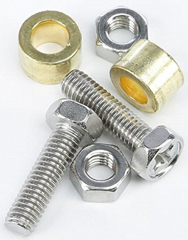 Orange Cycle Parts 22x6mm Hex Nut- Round Brass Spacer and Battery Hex ...