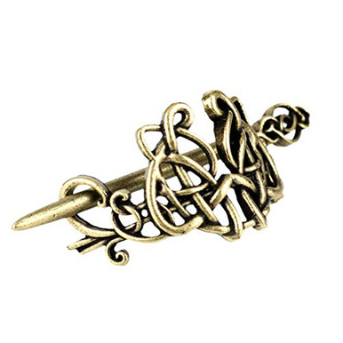 Lurrose Celtic Knot Hair Pins Vintage Irish Hair Slide Pin Hairpins ...