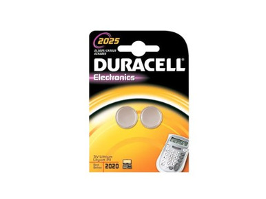 Duracell DL 2025 3V Lithium Watch/Electronic Coin Cell Battery - 2pk ...