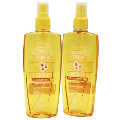 Grisi Manzanilla Hair Lotion Gold- Extra Lightening Hair Lotion with ...