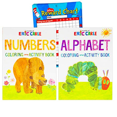Eric Carle Activity and Coloring Book Set ~ 2 Eric Carle Kids Activity ...