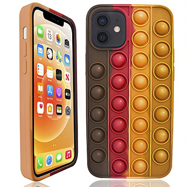 Bubble Cases for iPhone 11 Cute Bubble-Popping Decompression Fidget ...