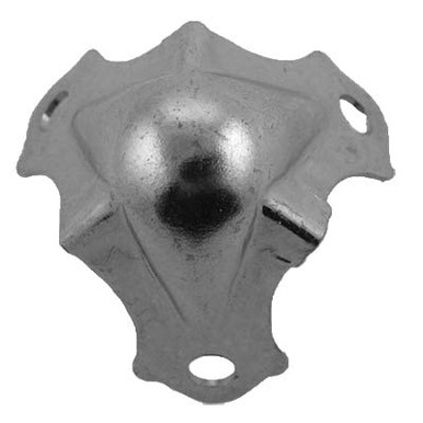 Nickel Plated Trunk Corner Protector | Furniture Corner Guard Hardware ...