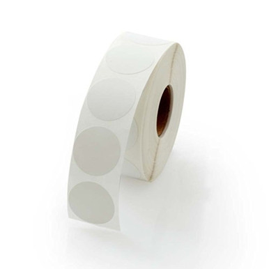 White Round Color Coding Inventory Labeling Dot Labels/Stickers - 1 ...