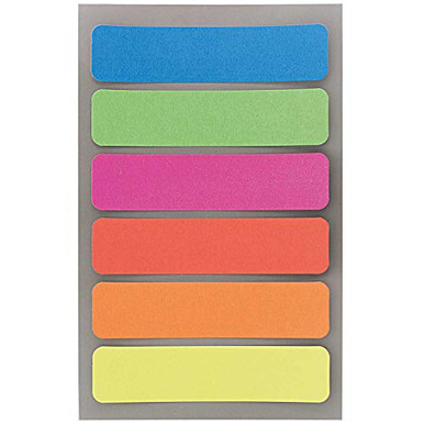 Fluorescent Neon Coloured Labels Stickers for Filing- Mixed Colours ...