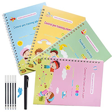 Magic Reusable Practice Copybook for Kids-Upgrade Magic Reusable ...
