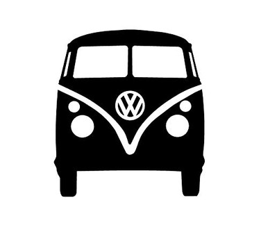 Vw Bus Decal 5inchx6inch or 11inchx12inch ~ Removable Vinyl Wall Art ...