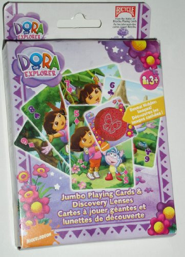 Dora the Explorer Jumbo Playing Cards and Discovery Lenses ...