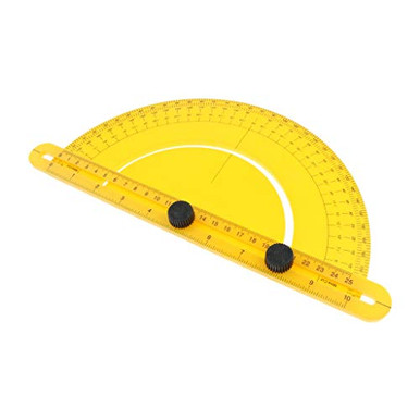 Swing Arm Protractor- 0-180 Degree Angle Finder Measuring Ruler Tool ...