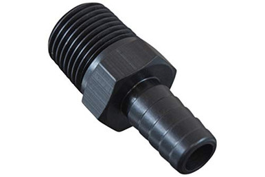 ICT Billet Straight 1/2inch NPT Pipe to 1/2inch .500inch Hose Barb ...