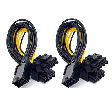 Owltree Graphics Card Video Card VGA GPU Female 8 Pin to Dual 8 Pin ...