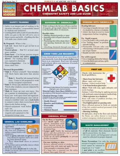 Chemistry Lab Basics Study Chart - Warehousesoverstock
