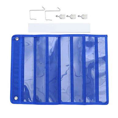 NUOBESTY Wall Pocket Chart Office Supplies Paper Strip Hanging Bag ...