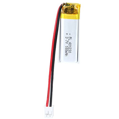 YTKavq 3.7V 100mAh Battery 401230 Lithium Polymer Ion Rechargeable Li ...