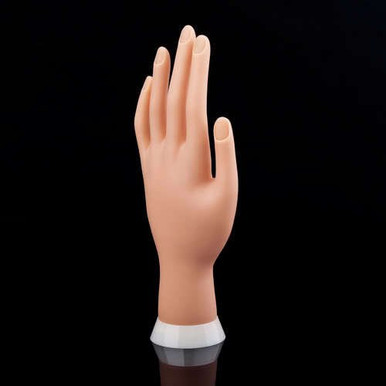 Adjustable Nail Art Model Fake Hand For Training And Display Painting ...