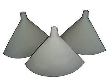 3 pack Flat Funnel - plastic funnel that folds flat - Warehousesoverstock